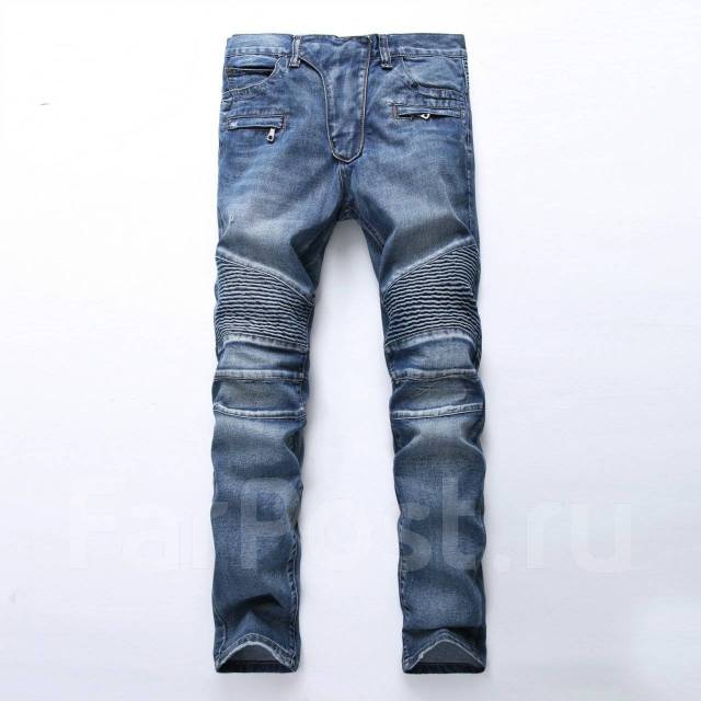 Очень классные узкие джинсы-резинки, Новые, размер XL-XXL рост 175-190 ...