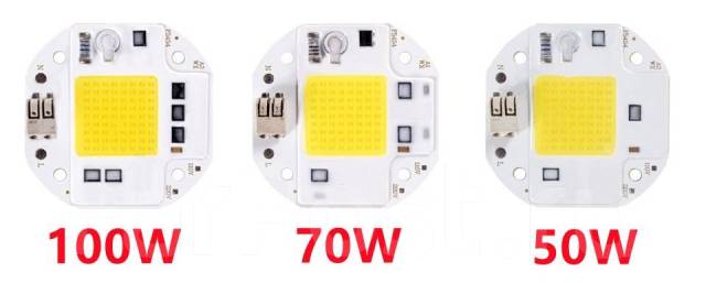 Светодиодная COB матрица, уличная лампа для прожектора, 100 Вт, 220 В ...