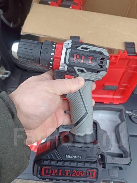 Дрель аккумуляторная бесщеточная P. I. T. PSR18-D4 20v, новый, в ...