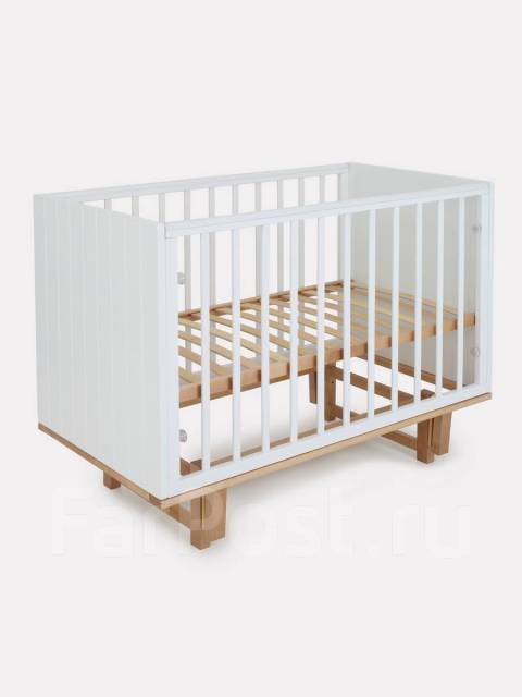 Детская кровать Rant Bamboo с маятником (Cloud white), новый, под заказ ...