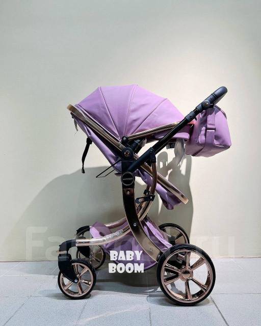 Детская коляска Luxmom 608 3в1 ЭКО кожа Новинка - Коляски и переноски ...
