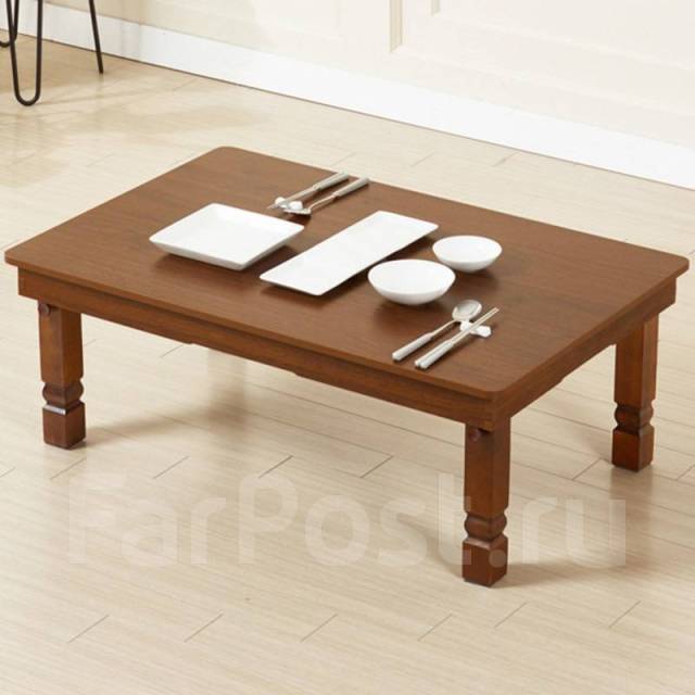 Стол сервировочный корейский традиционный 800*600 орех WN Ю. Корея ...