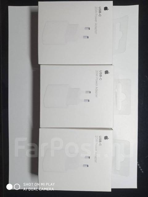 Зарядное устройство Apple 20W USB-C 3 шт за 800р - Аксессуары во ...