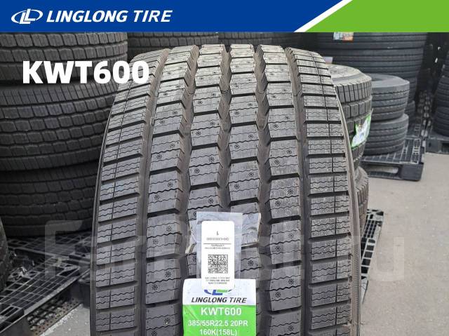 LingLong KWT600, 385/55 R22.5 160/158K 20PR 3PMSF, 22.5", 63 шт, 385 мм ...