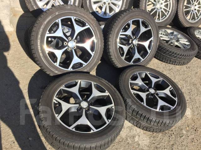 225/55R18 зима оригинал Subaru Forester R17 7j 48 Enkei, 18", 1 шт, 225 ...