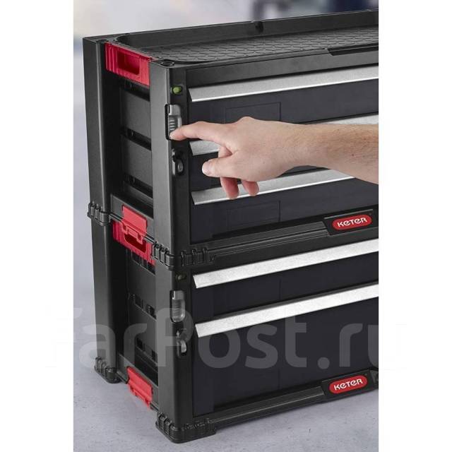 Ящик для инструментов 5 Drawer Tool Chest System на колесах Keter ...