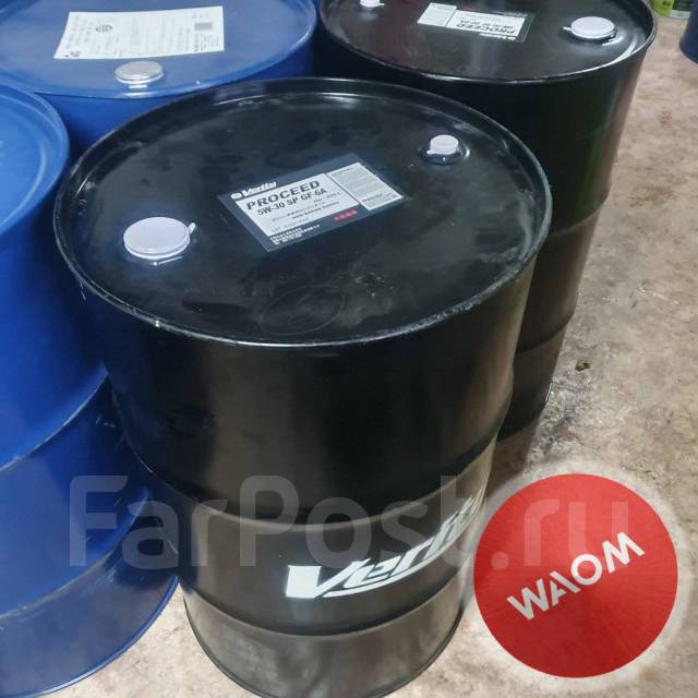 Масло синтетика Verity Proceed 5W-30 SP/GF-6 200л Япония WAOM ...