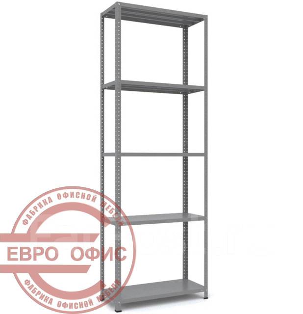 Стеллаж металлический, офисный "MS Standart" 200x70x30 (5 полок), новый ...