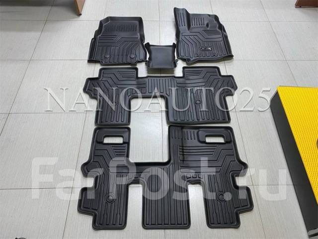 Коврики 3D-LUX для Mitsubishi Delica D5 (8 мест) Аналог WeatherTech ...