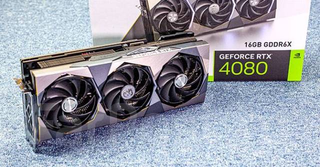 Видеокарта MSI GeForce RTX 4080 Suprim X новая гарантия ДНС ...