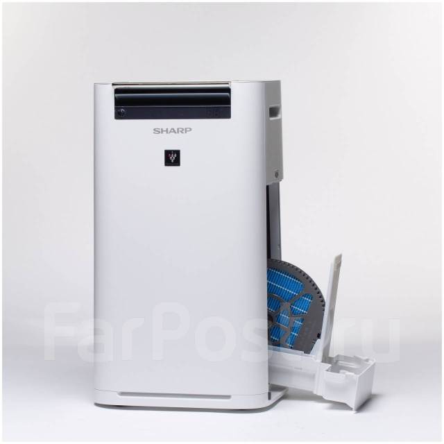 Очиститель воздуха Sharp с функцией увлажнения KCG61RW 50 м, новый, под ...