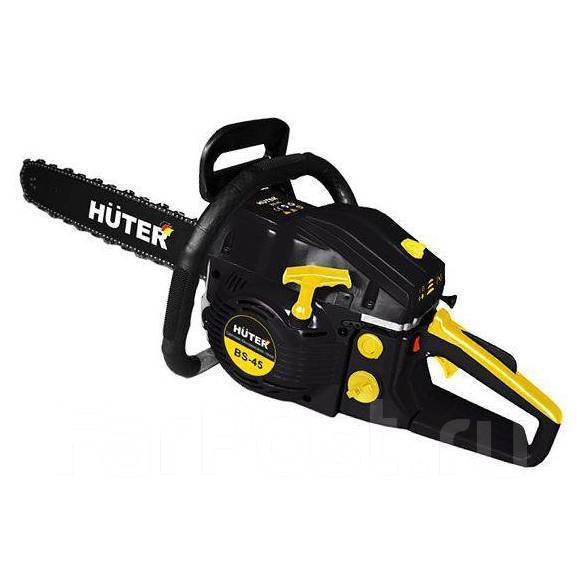 Бензопила BS-45 Huter. 1,7 кВт, 2,3 л. с - Сад и огород во Владивостоке