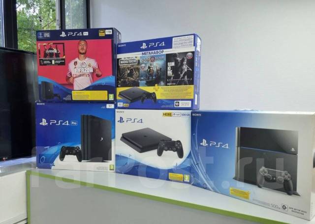 Sony Playstation 4 Низкая цена [Гарантия] во Владивостоке