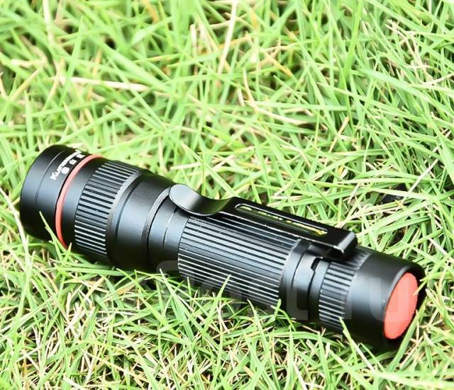 Фонарь карманный Т6 5W 300Lum. (1хАА) клипса / телескопический Zoom ...