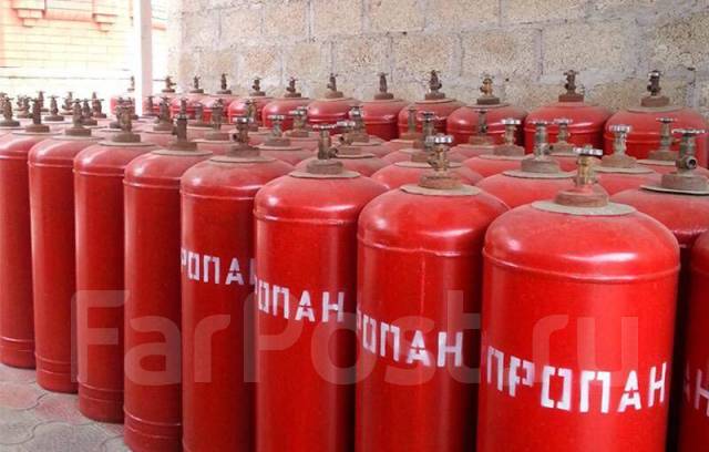 Газ в баллонах 50 литров - Климатическое и отопительное оборудование в ...