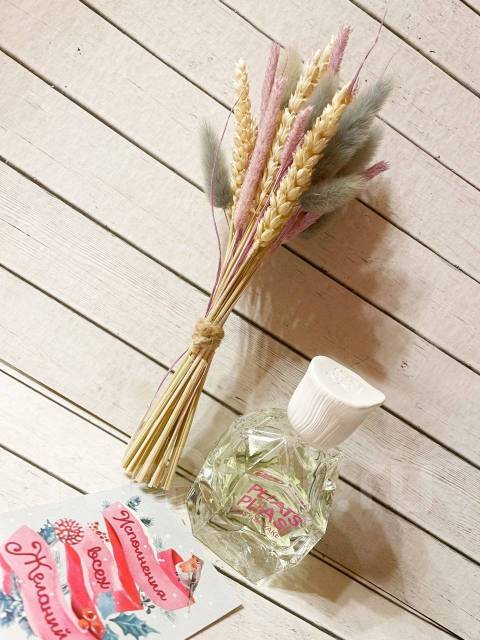 Мини букетик из сухоцветов Цветы украшения праздничное оформление во Владивостоке