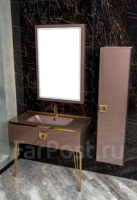 Раковина столешница Boheme 100см моноблок Лиловый 852-100-PU, в наличии ...