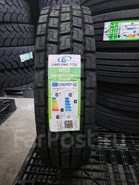 LingLong D905, 215/75 R17.5 126/124M 14PR 3PMSF, 17.5", 16 шт, в наличии, 215 мм, 75 %. Цена: 12 ...
