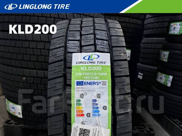 LingLong KLD200, 215/75 R17.5 126/124M 14PR 3PMSF, 17.5", 50 шт, 215 мм, 75 %, радиальный ...