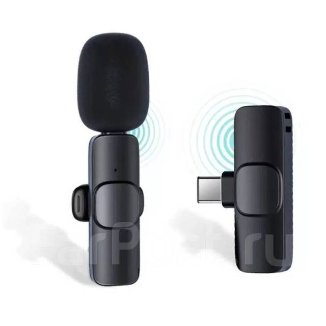 Петличный микрофон беспроводной петличка для Type-C K9 K11 Android ...