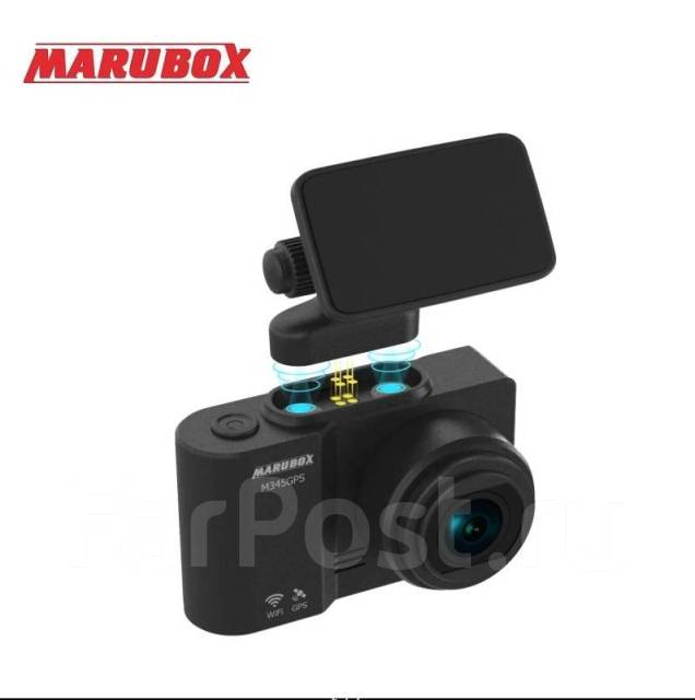 Marubox M345GPS Видеорегистратор 2 в 1 радар детектор+зад. кам. Wi-Fi ...