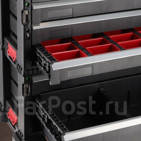 Ящик для инструментов 5 Drawer Tool Chest System на колесах Keter ...