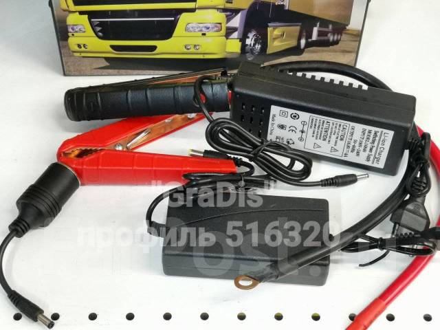 Пуско-зарядное устройство. 6000A. 12/24v. Доставка бесплатно, новый, в ...