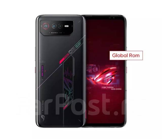Продам игровой смартфон Asus ROG phone 6, 8/128 чёрный, 6.78", моноблок ...