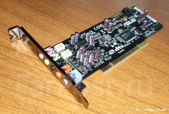 Звуковая карта ASUS Xonar DS 7.1, б/у, в наличии. Цена: 1 800₽ во ...