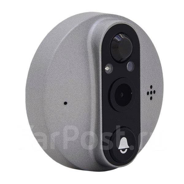 Видеоглазок Wi-Fi R9 (с датчиком движения, Night Vision, UBOX APP ...
