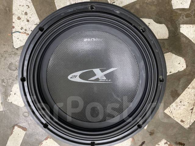 Alpine SWX-1242D - Сабвуферная головка Type-X, 12" - Динамики и ...