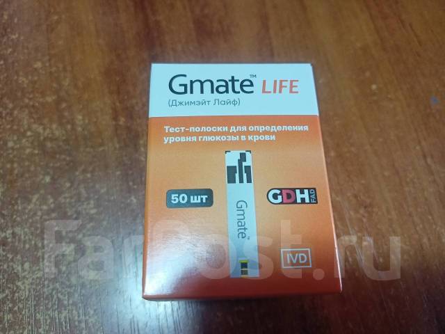 Тест полоски для глюкометра Gmate life - Медицинские изделия, оптика и ...