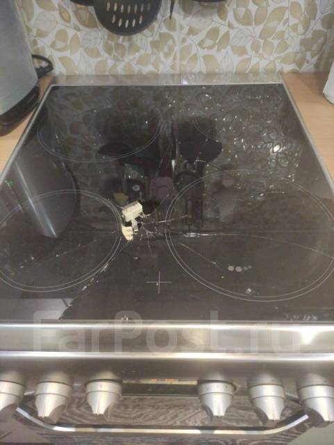 Электрическая плита Hotpoint-Ariston HS5V8CCX/RU Битая - Кухонные печи ...