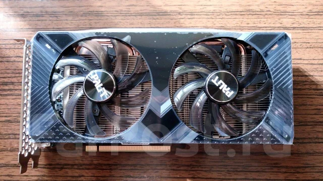 Видеокарта Palit GeForce GTX 1660 Super Gaming Pro OC, б/у, в наличии ...