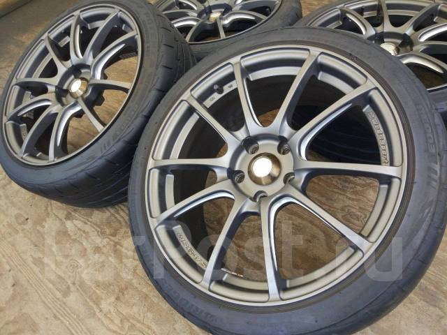 Редкие Легкие Брендовые Weds Sport SA-55M = R18 /Made in Japan/ №62908 - Диски во Владивостоке