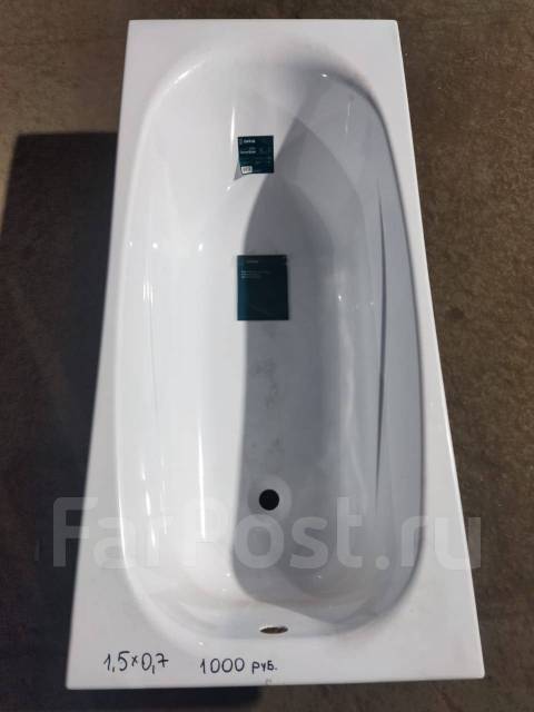 Ванна акриловая Oviva Base 1500*700*400 Уценка! Лот - Сантехника и ...
