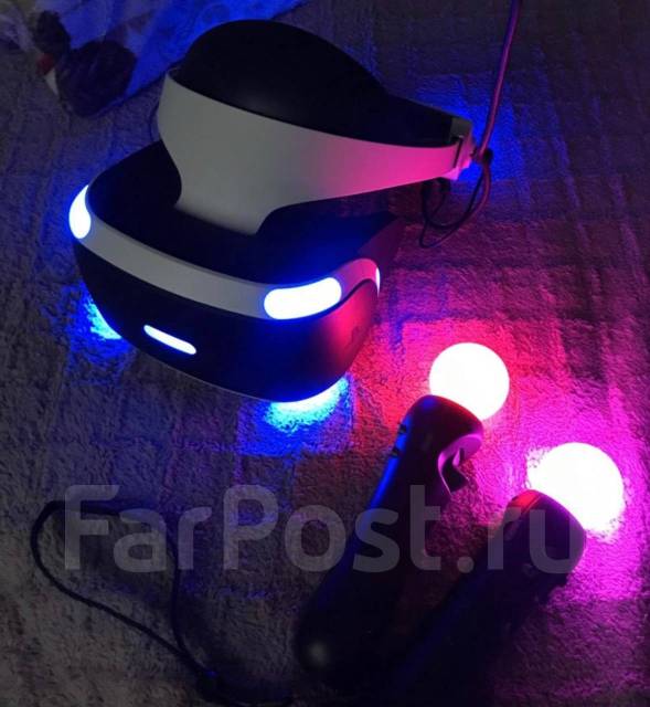 Ps4 Slim 1tb+полный комплект VR(очки+мувы+камера) - Аксессуары во ...