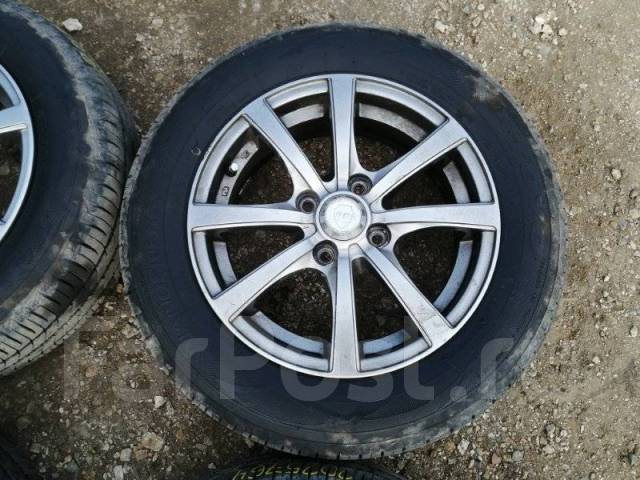 Диск колёсный Комплект Дисков R14 4X100 Тёмный ХРОМ Свинцовый Оттенок