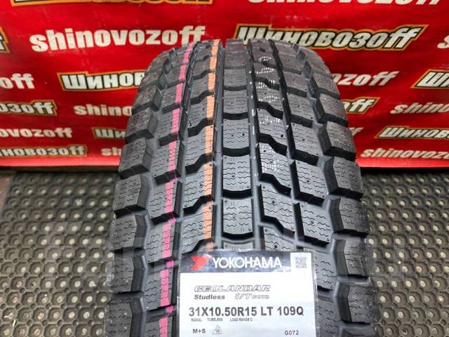 Yokohama Geolandar I/T G072, 31/10,5R15 LT 109Q 6PR Made in Japan, 15 ...