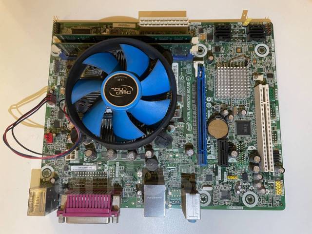Материнская плата Intel Socet LGA1155 + Проц Core i3-2105 + Оперт. 8Gb ...
