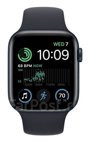 Умные часы Apple Watch SE2, 40 мм, Midnight Aluminium, новый, в наличии ...