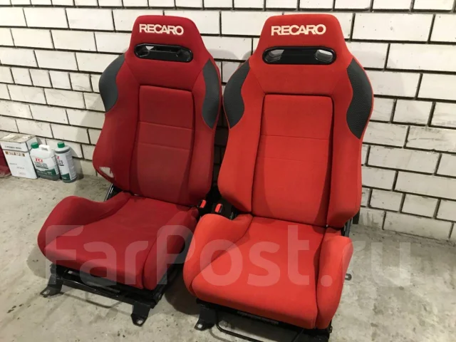 Сиденья "полуковши" Recaro SR3 RED Оригинал купить в Барнауле по цене ...