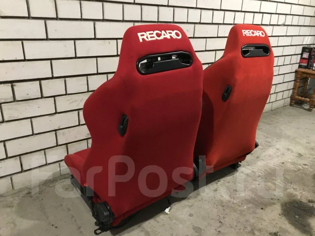 Сиденья "полуковши" Recaro SR3 RED Оригинал купить в Барнауле по цене ...