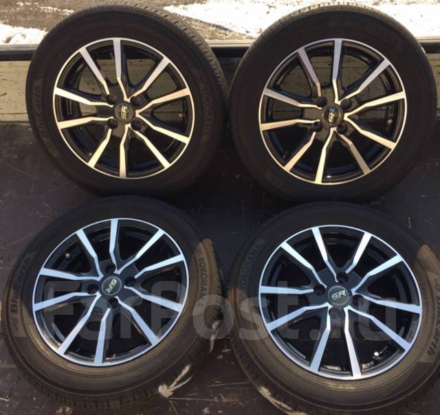 Комплект шины Yokohama 185/60r15 на литье SR - Колёса во Владивостоке