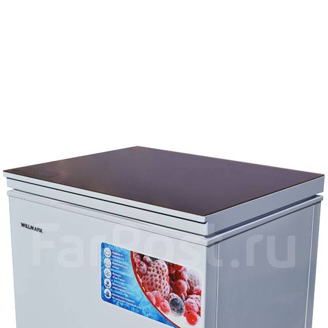 Морозильный ларь Willmark CF-120G с функцией Fast Freeze, 1 корзина, 105 л (Белый ), новый, в ...