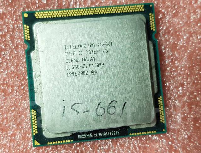 Процессор lga1156 intel core i5-661 3330-3600MHz - Процессоры во ...