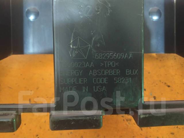 Абсорбер бампера Jeep Wrangler 2017-нв 68295609AA JL, передний купить в ...