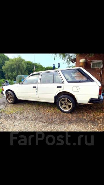 Nissan Bluebird, 1987, VRU11, CA16 во Владивостоке