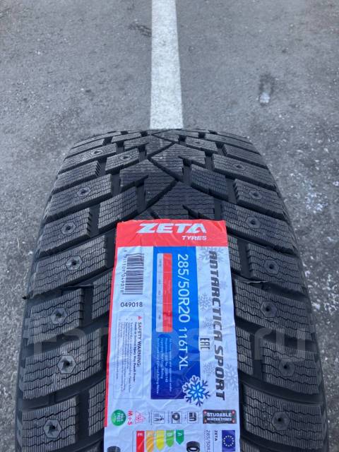 Zeta Antarctica Sport, 285/50 R20, 20", 2 шт, в наличии, 285 мм, 50 % ...