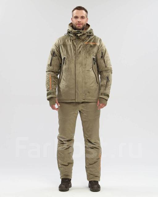 Костюм мужской зимний Triton PRO -15 (Вилтекс, Хаки) Tritongear (56-58/182-188), новый, под ...